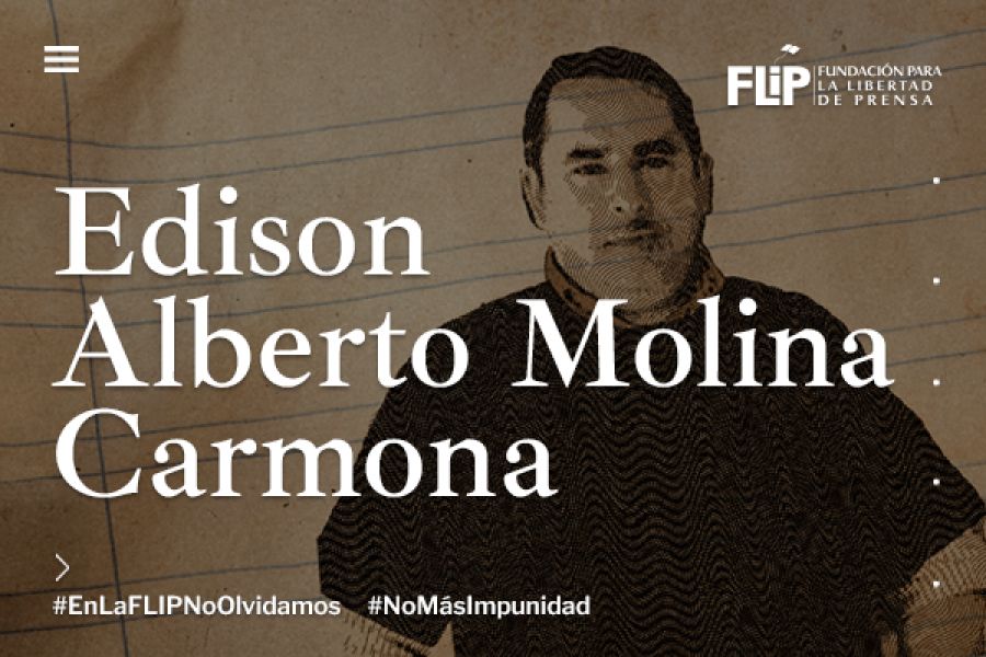 El homicidio de Edison Molina: en búsqueda de justicia y verdad | FLIP