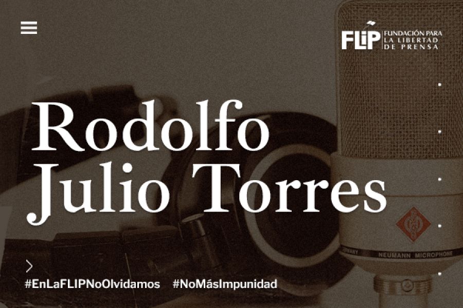 23 años del asesinato de Rodolfo Julio Torres | FLIP